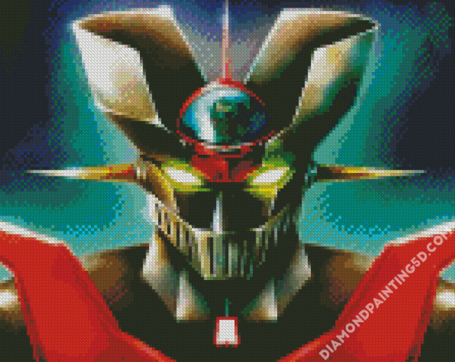 Mazinger Transformer Diamond Painting - DiamondPainting5d.com