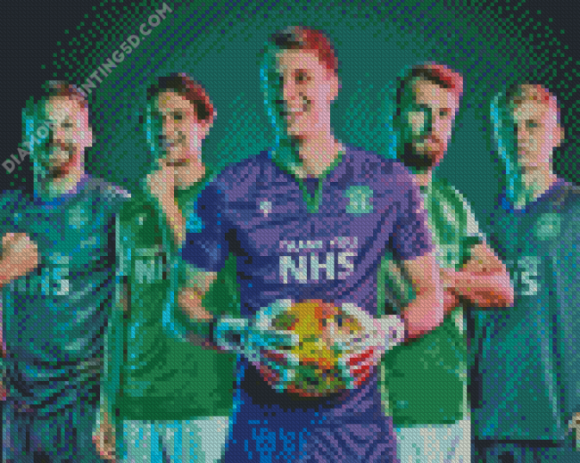 Hibs FC Diamond Painting - DiamondPainting5d.com