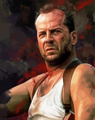 John McClane Diamond Painting - DiamondPainting5d.com